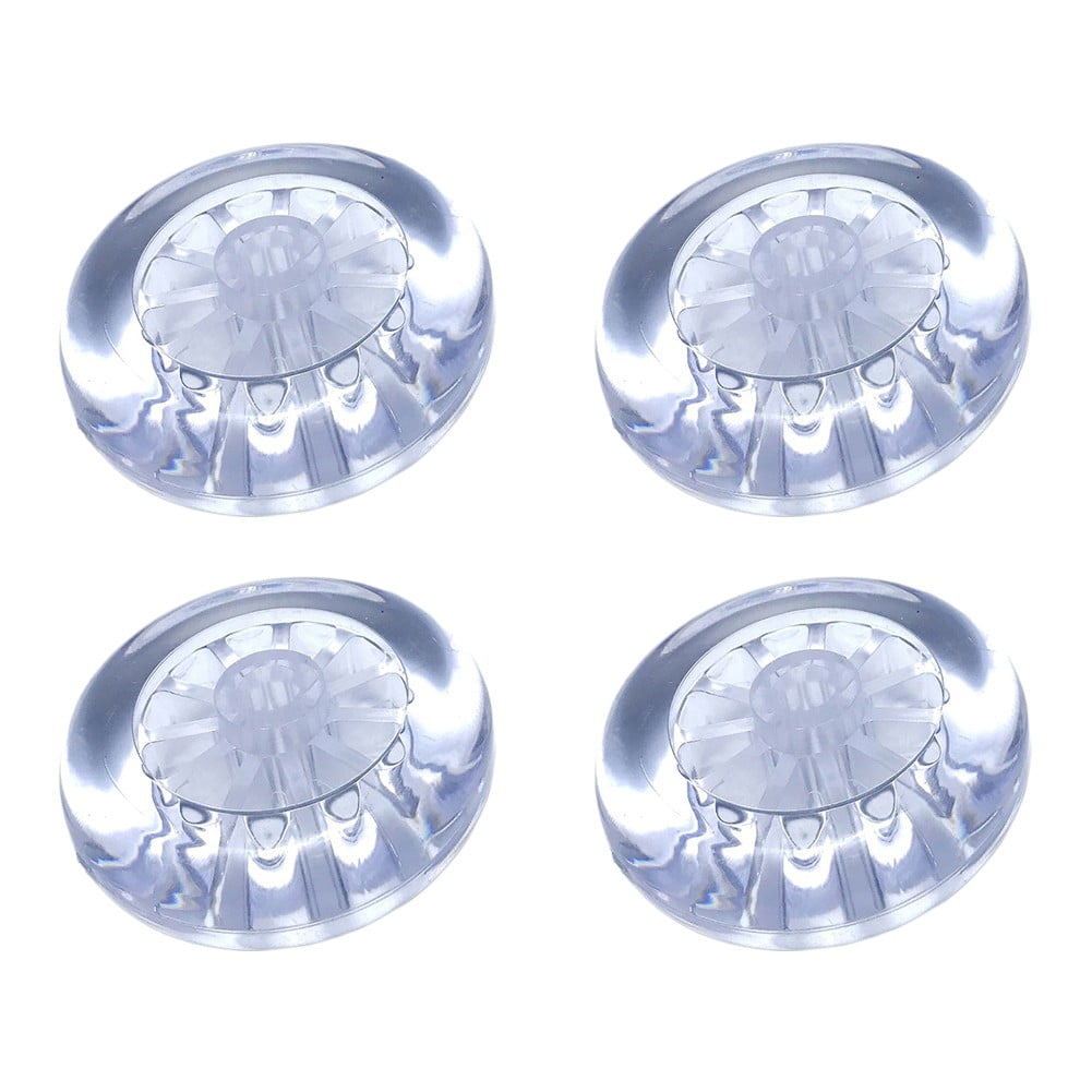 4PCS Mobile Wheels Replacement 7mm/8mm Mounting Aperture for Exercise ...