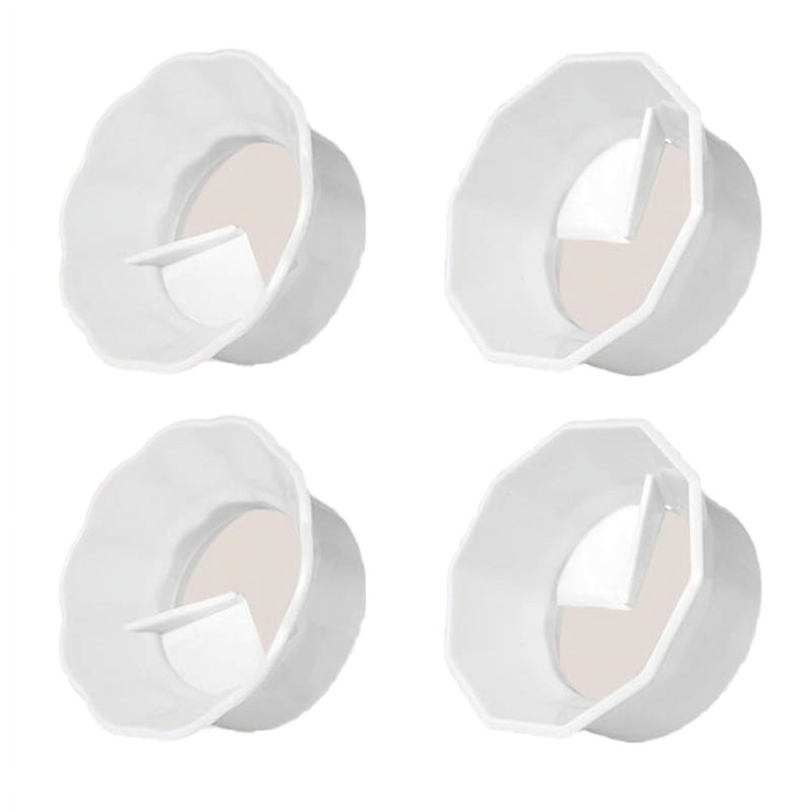 4PCS Mocha Pot Powder Dispenser Type of Coffee Pot Powder Ring Non ...