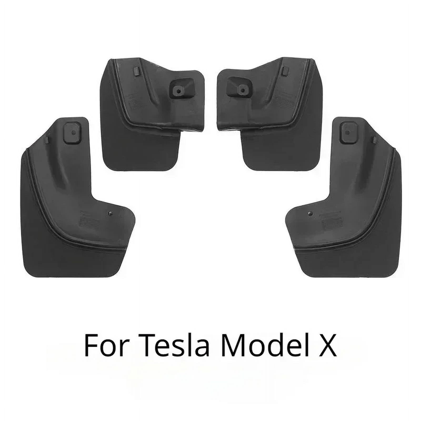 4PCS MudFlaps For Tesla Model X S 2017-2023 Mud Flaps Splash Guard ...