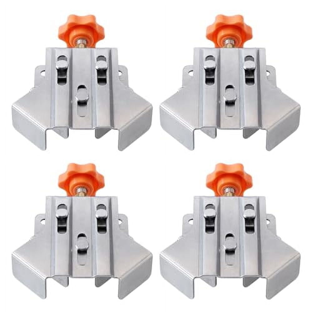 4PCS Multipurpose Stainless Steel 90 Degree Corner Clamp, Woodworking ...