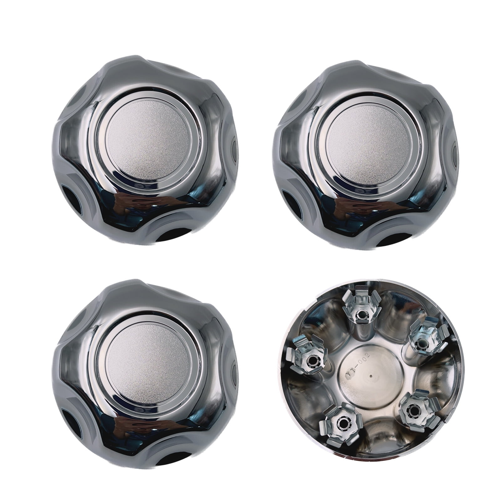 4PCS New Chrome Car Wheel Hub Center Cap for Ford Ranger Explorer ...
