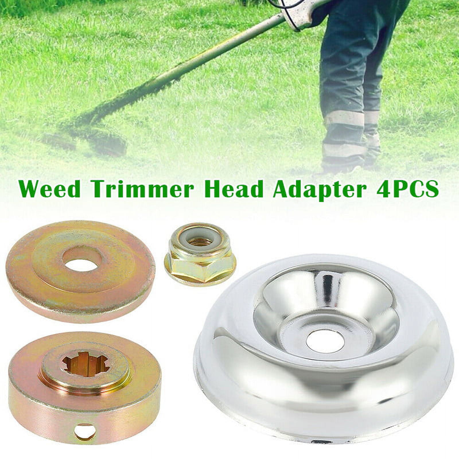 4PCS Outdoor Durable Trimmer Head Adaptor Kit Lawn Mower Universal ...
