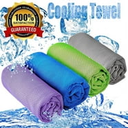 Chill Pal Mesh Cooling Towel (Blue, 12 x 40 inch) - Walmart.com