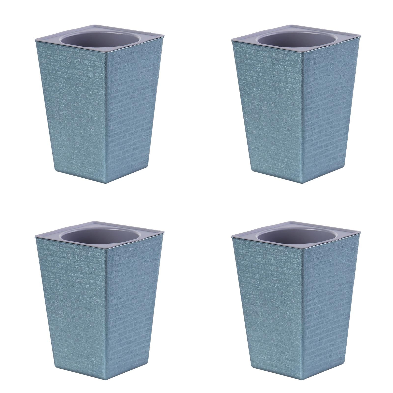 4PCS Outdoor Indoor Planter Pots - 17.2 Inch Tall Flower Pot with ...