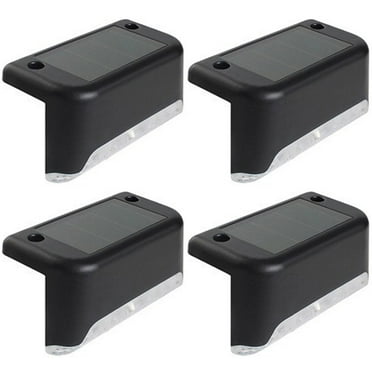 Mainstays Solar Powered Wall Mountable LED Step Light 3 Lumens for ...