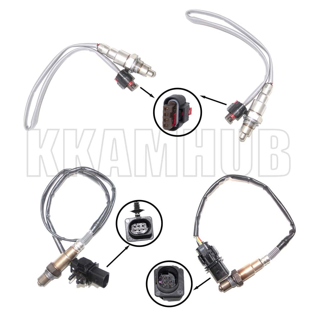 4PCS Oxygen Sensor (2x Upstream & 2x Downstream) for Ford F-150 (V6, 3 ...