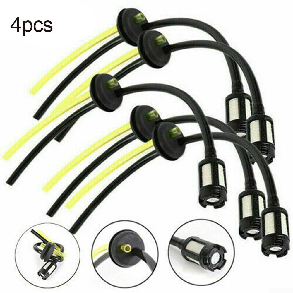 4PCS Petrol Fuel Hose Pipe With Tank Filter assembly & Grommet ...