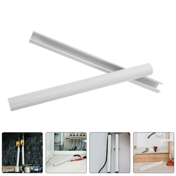 4PCS Decorative Pipe Covers for Bathroom Radiators Heat Pipe and Water ...