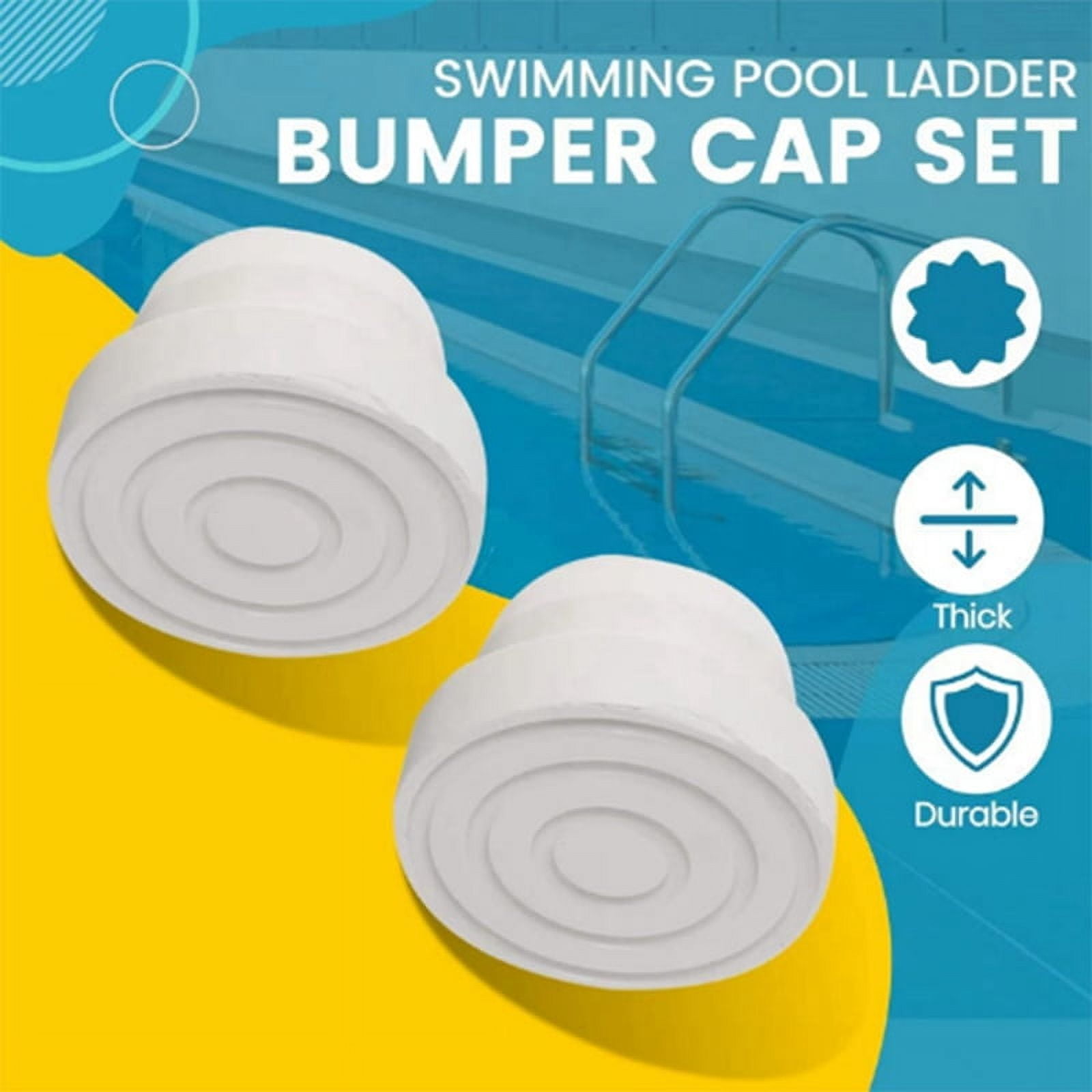 4PCS Pool Ladder Bumpers DDV Replacement Pool Ground Ladder Bumper ...