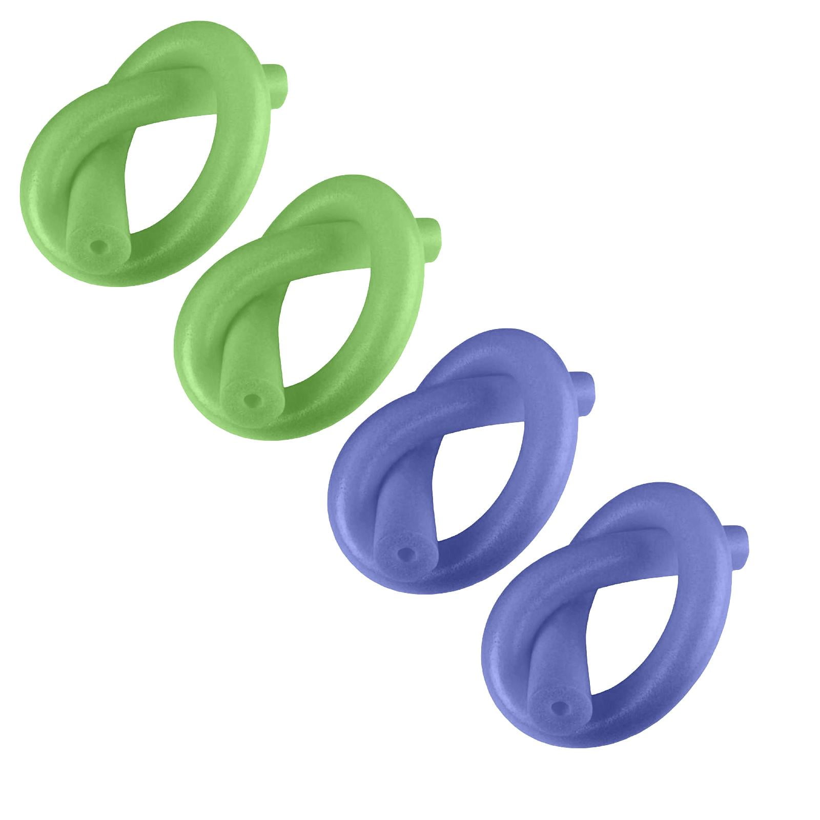 4PCS Pool Swim Foam Noodle, 6 Colors Bulk Rainbow Hollow Pool Swim Tube ...