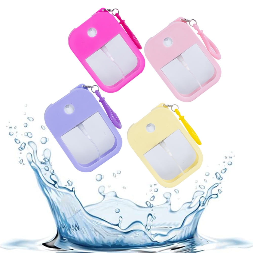 4PCS Portable Card Spray Bottle, 38ML Refillable Perfume Bottle ...