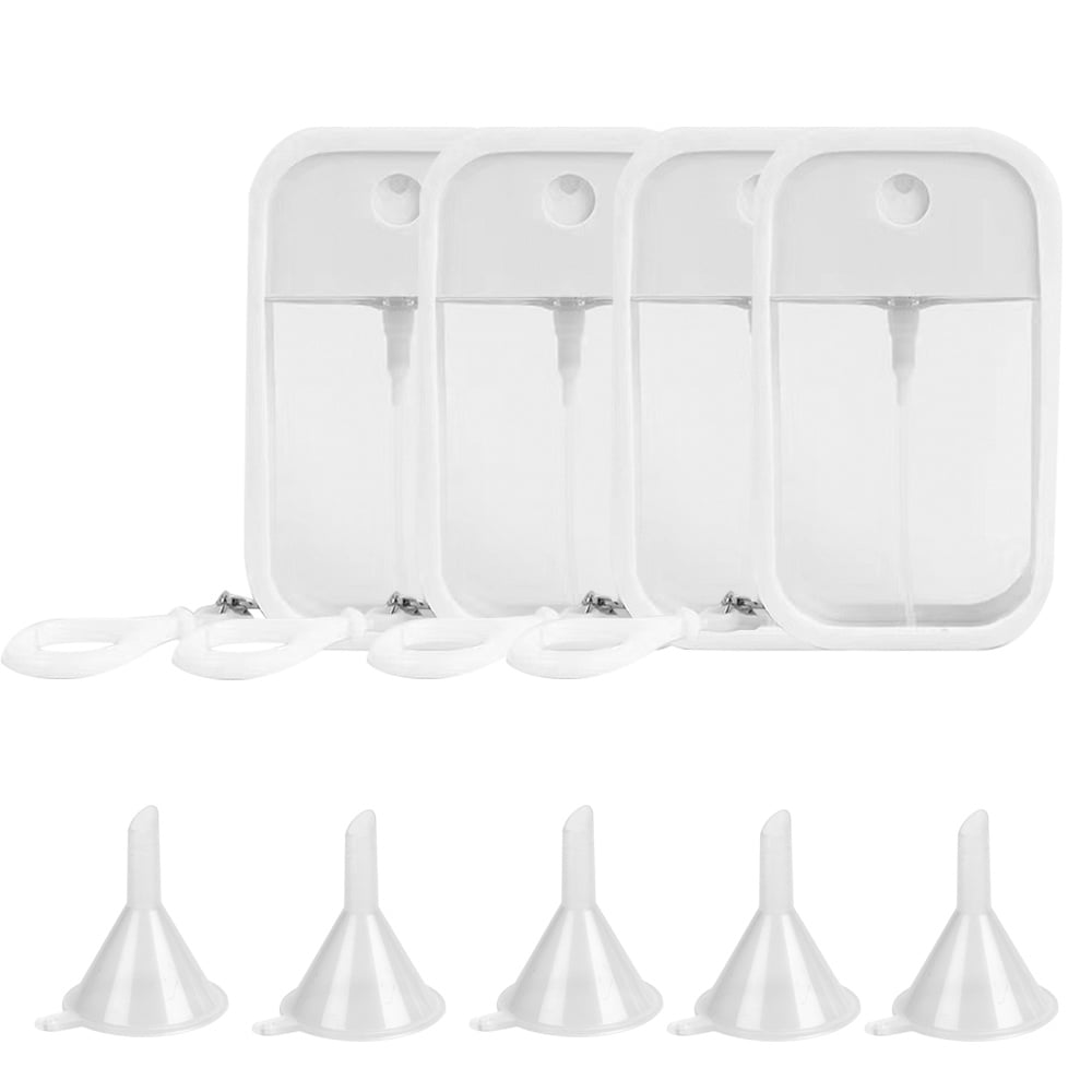 4PCS Portable Card Spray Bottle, 50ML Refillable Perfume Bottle ...