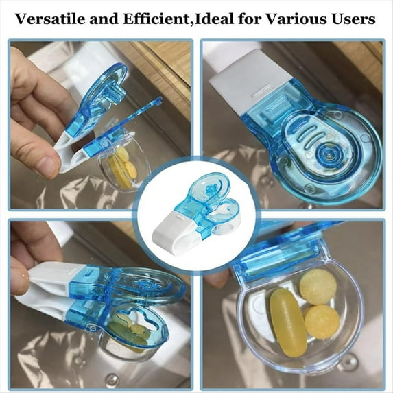 4PCS Portable Pill Taker Remover, Pill Dispenser No Contact Easy to ...