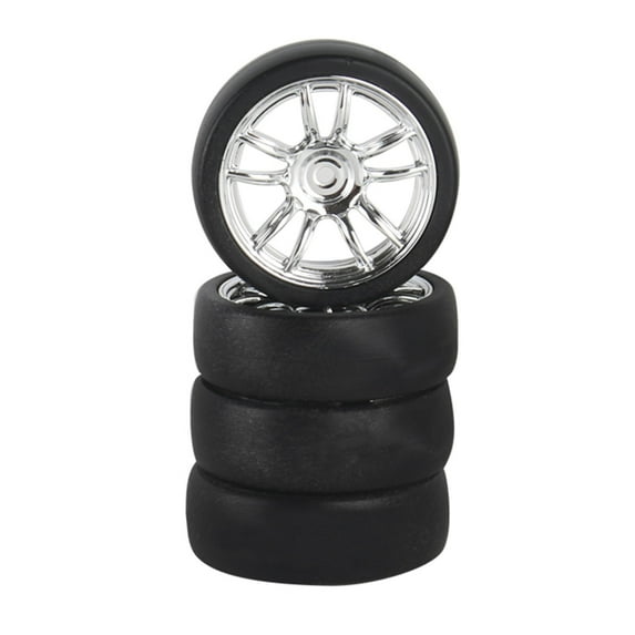 4PCS Practical Remote Control Truck Tire for Road Game Replacements 1: ...