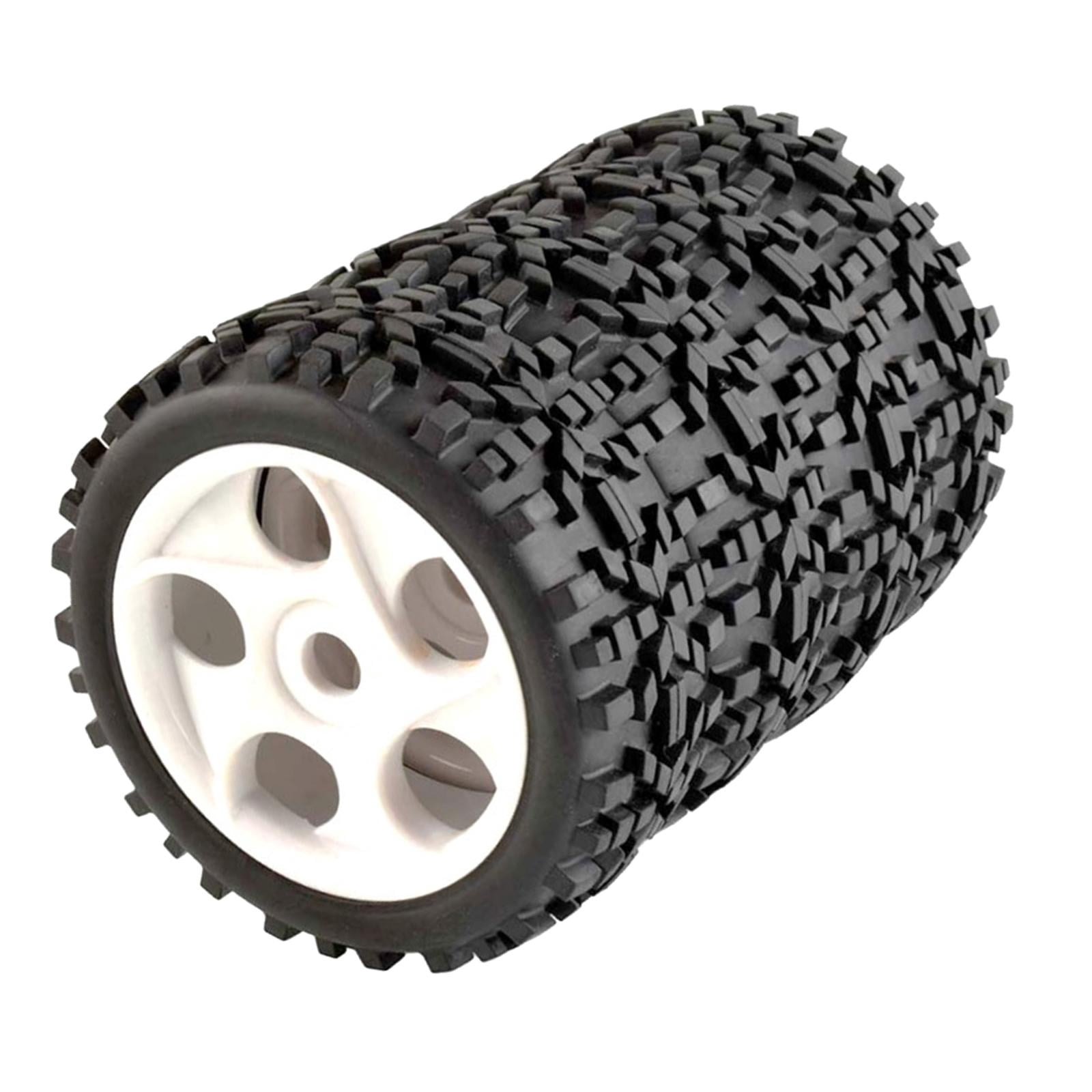 4PCS RC Car Wheels Tires Rims Tires Universal Set /8 Truck Tracked ...