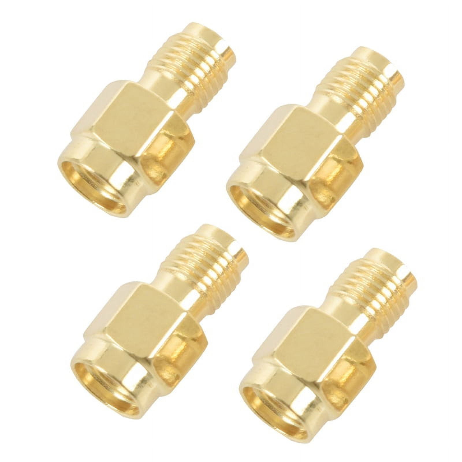 4PCS RF Coaxial Coax Adapter SMA Female to RP-SMA Male - Walmart.com