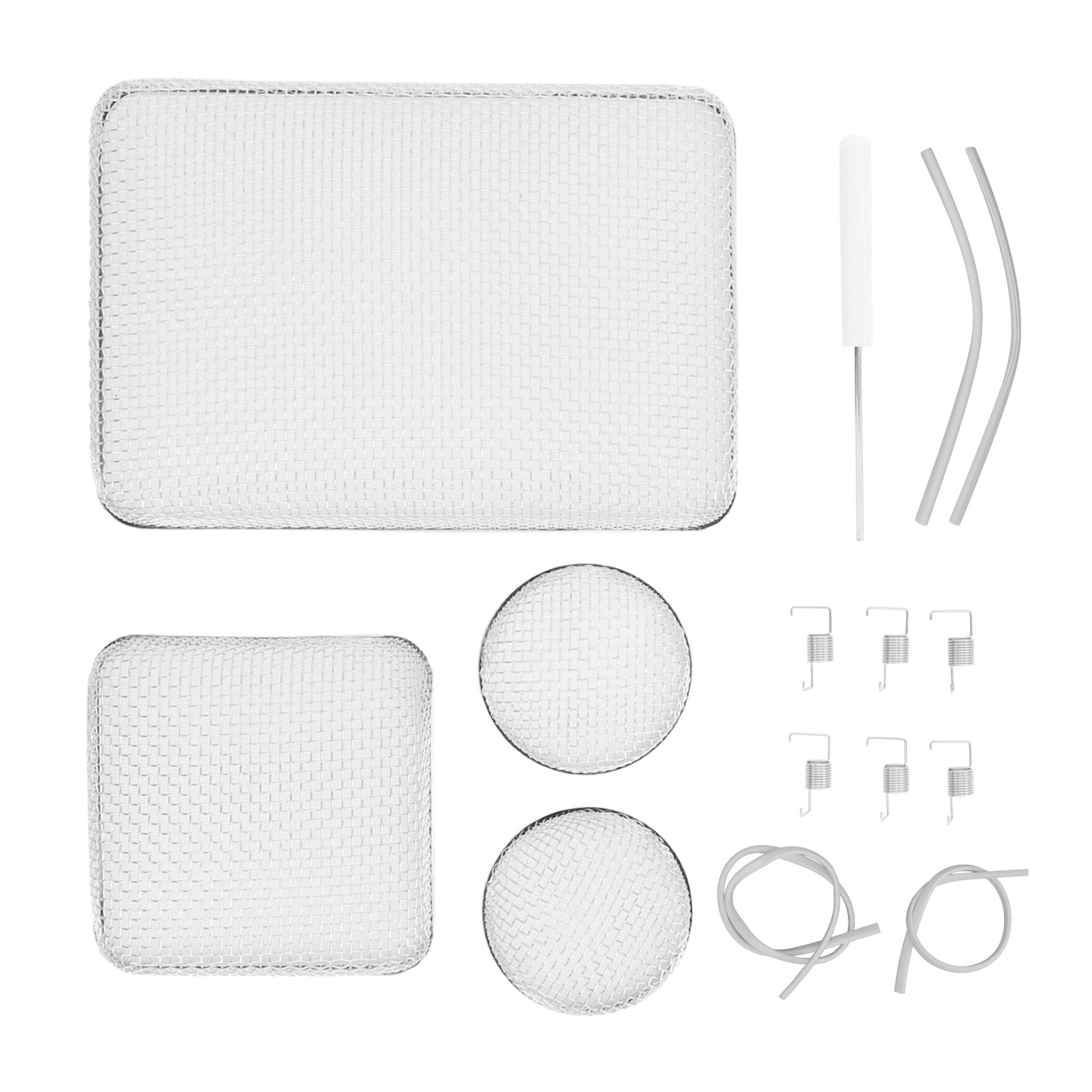 4pcs Rv Flying Insect Screen Stainless Steel Rustproof Long Lasting Furnace Vent Mesh Cover