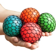 Crunchy Snow Ball Stress Ball- Squishy Squeeze Toy, Sounds Like ...