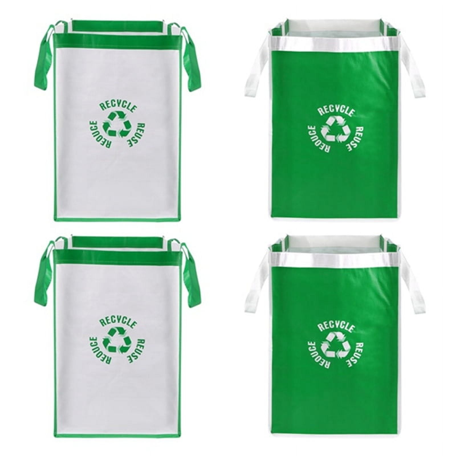 4PCS Recycle Waste Bin Bags for Kitchen Home Trash Sorting Bins ...