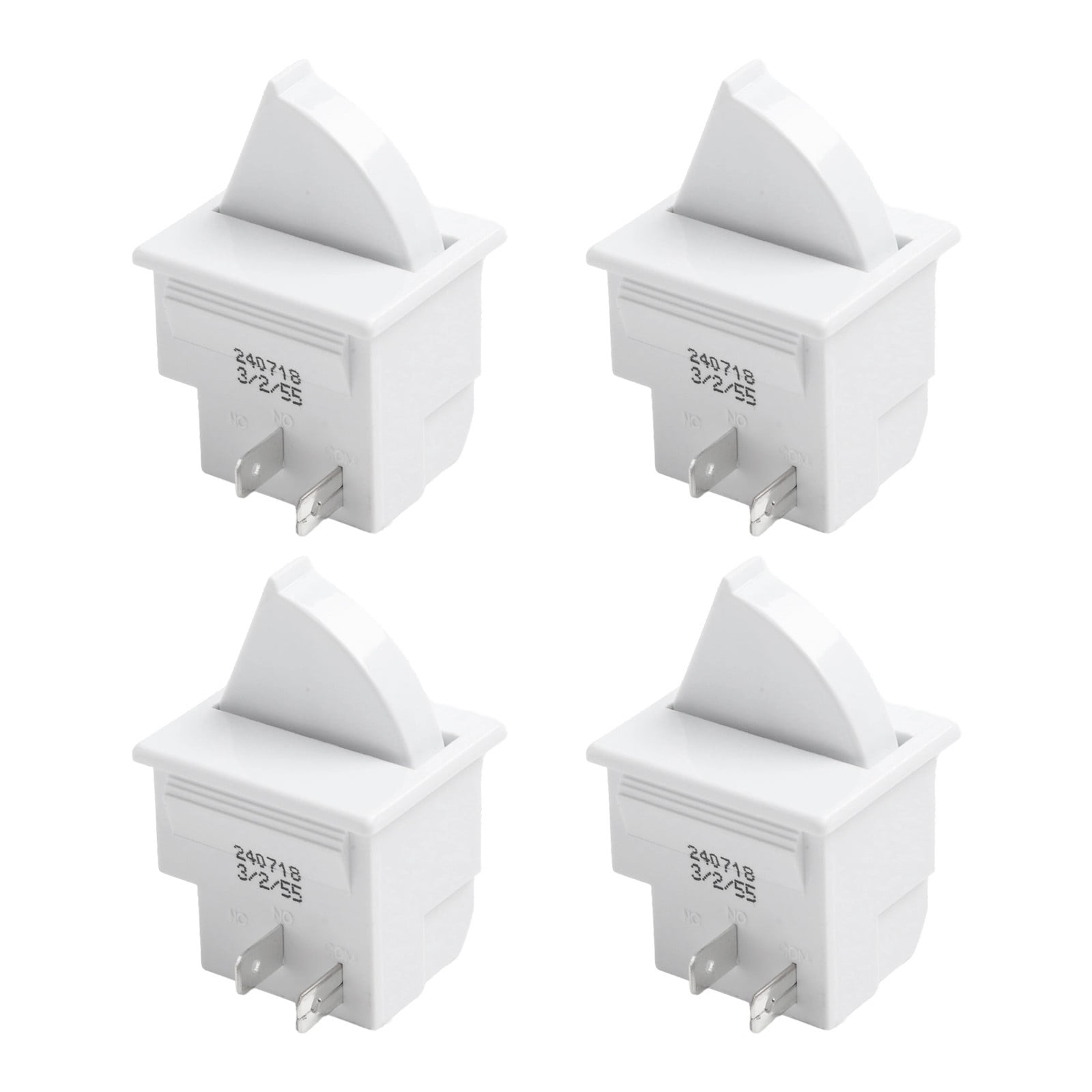 4PCS Refrigerator Door Light Switch 2/3-Pin NO/NC Induction Anti ...