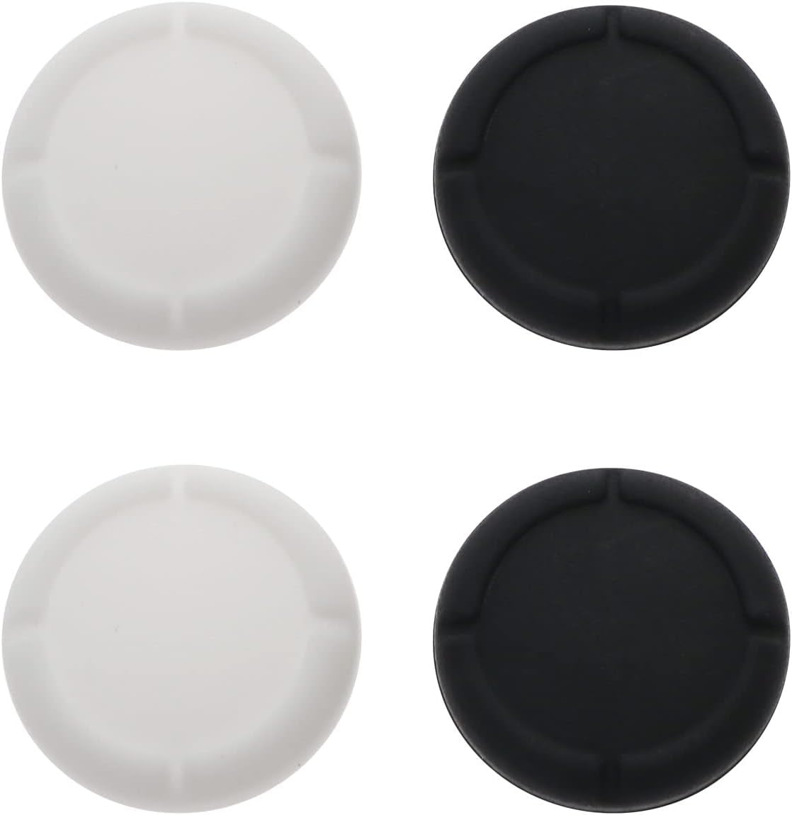 4PCS Replacement Thumb Caps Comfort Soft Silicone Analog Thumb Joystick ...