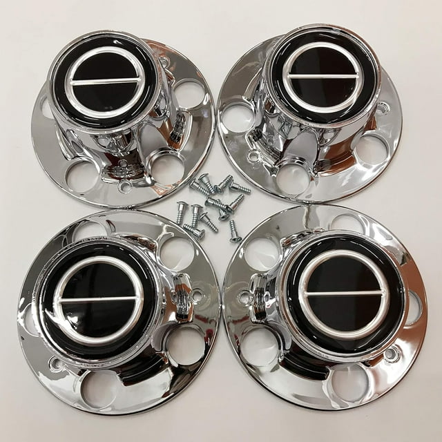 4PCS Replacement for Ranger Bronco II Explore Chrome Wheel Center Cap ...