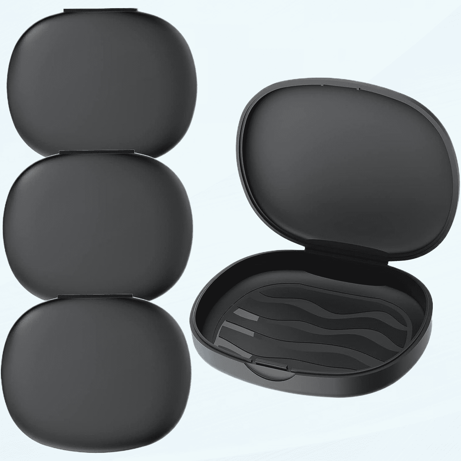 4PCS Retainer Case Denture Case: Orthodontic Dental Case, Slim Braces ...