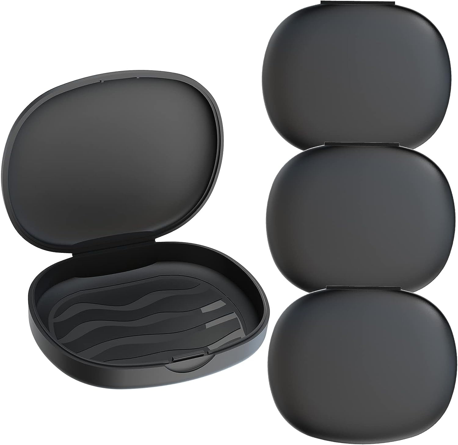 4PCS Retainer Case Denture Case: Orthodontic Dental Case, Slim Braces ...