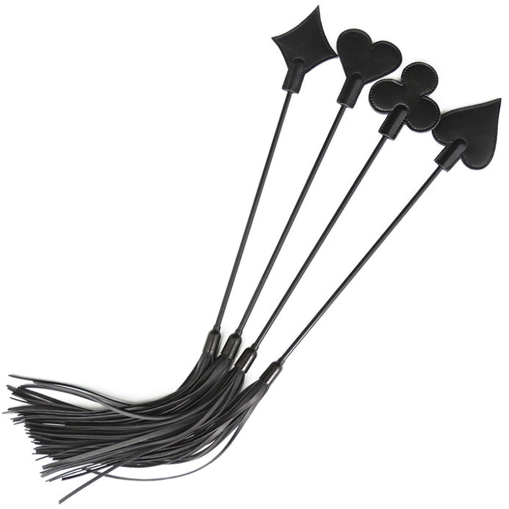 4PCS Riding Crop for Horse, 20 Inch Horse Whip with PU Leather ...