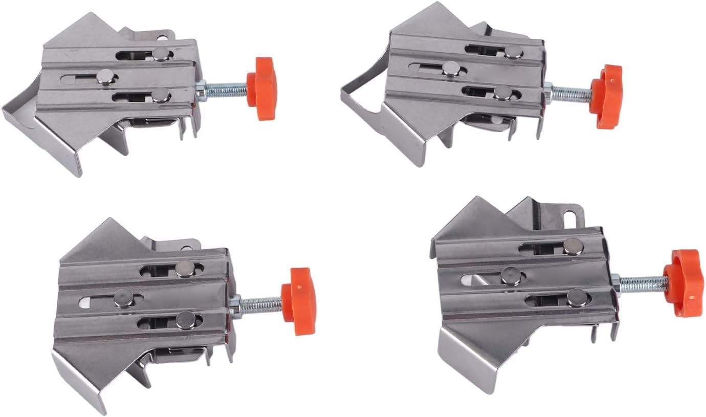 4PCS Right Angle Clamp 90 Degree Right Angle Clamp with Adjustable ...