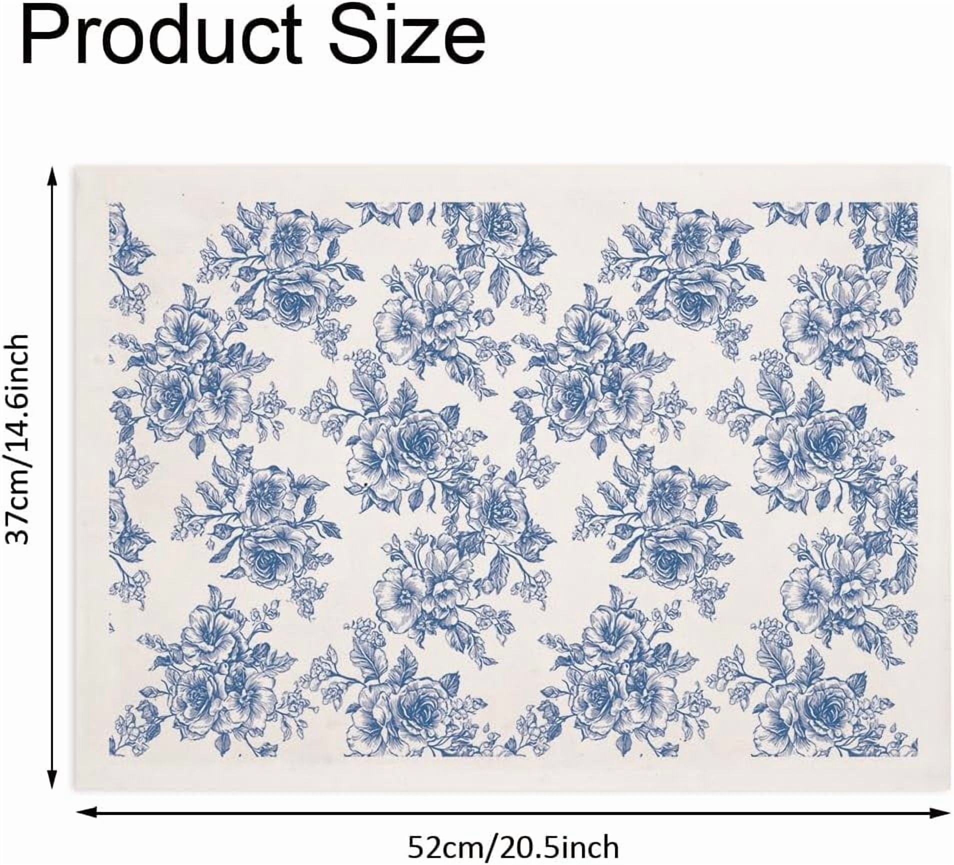 4PCS Rose Cluster Underglaze Transfers for Pottery Plants Decals ...