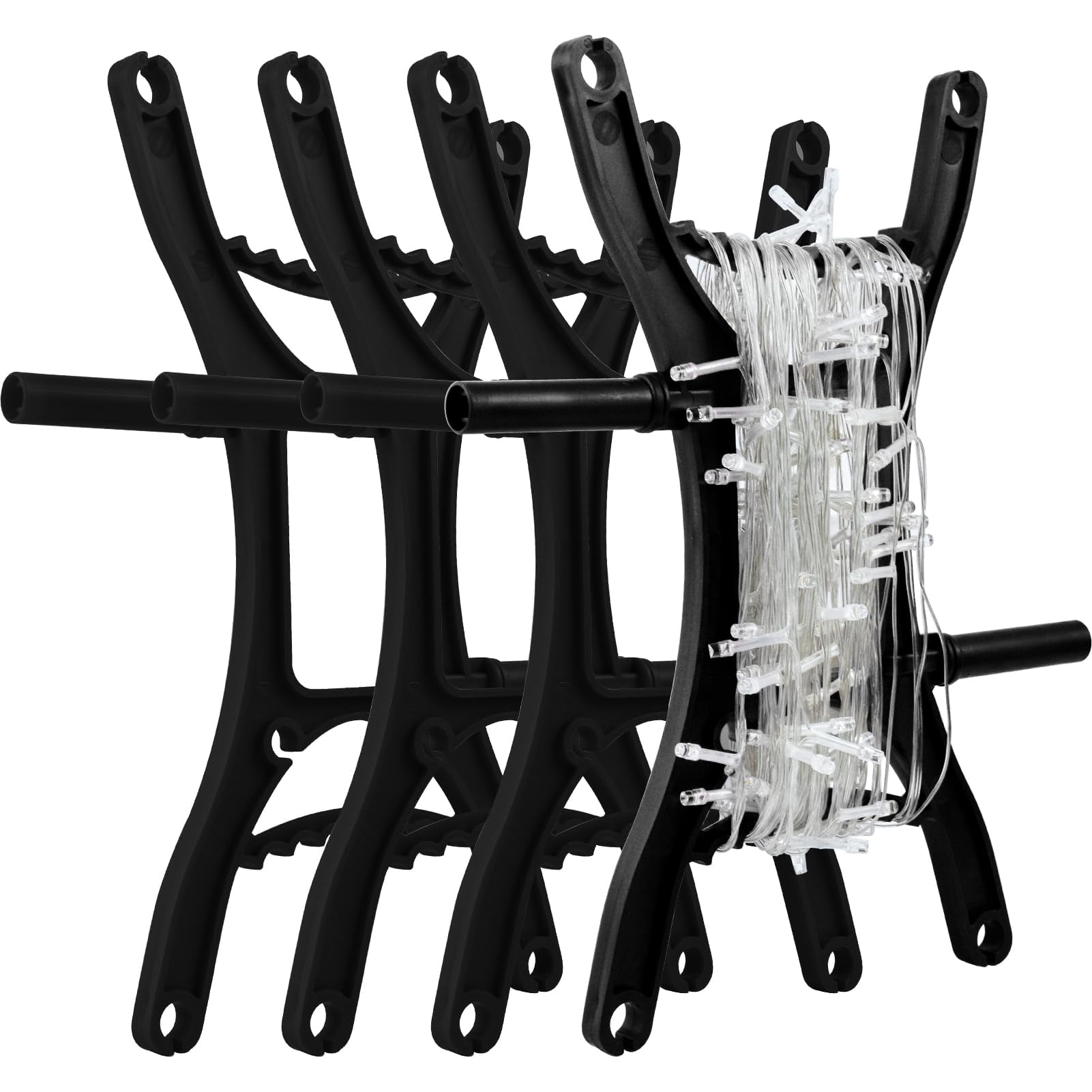4PCS Rotating Handle Christmas Lights Storage Holder Black Light ...