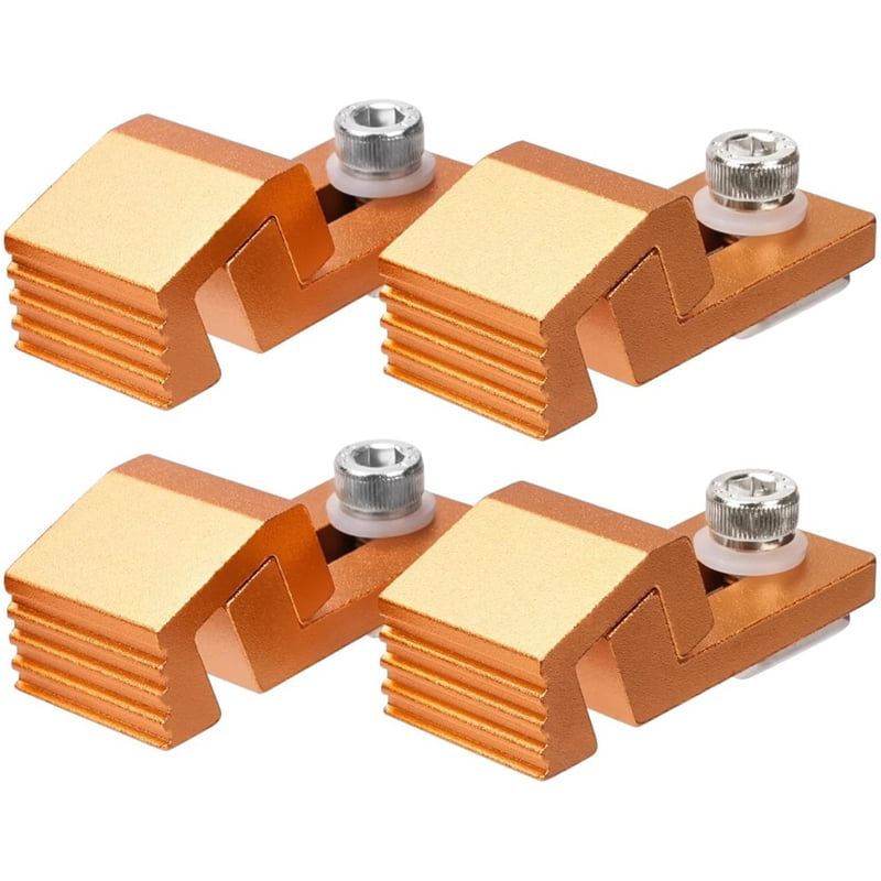 4PCS Router Side Pressure Plate Clamps for 3018 CNC Machine-Track ...