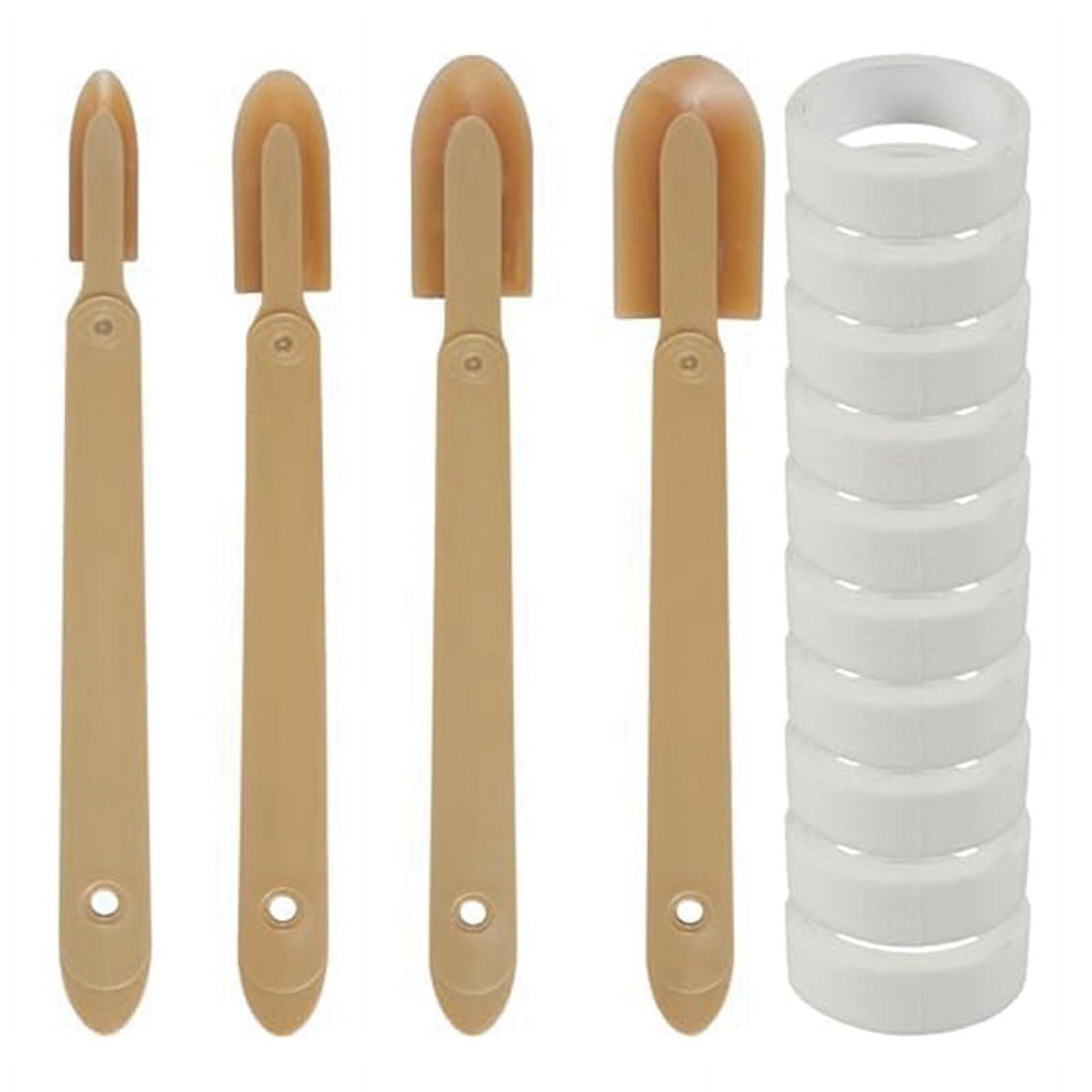 4PCS Rubber Caulking Tool,Caulking Spatulas Caulk Finishing Tool,Caulk ...