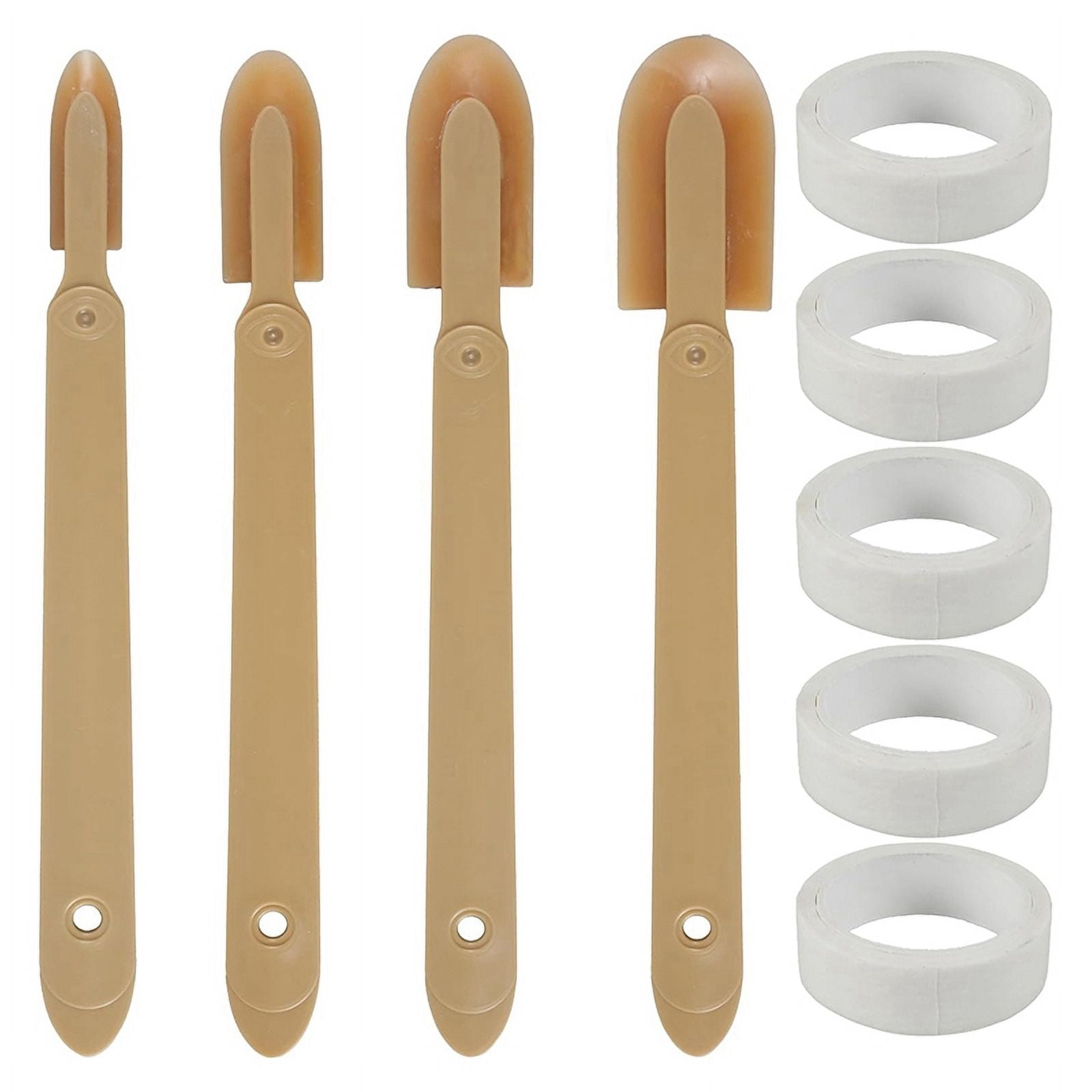 4PCS Rubber Caulking Tool,Caulking Spatulas Caulk Finishing Tool,Caulk ...