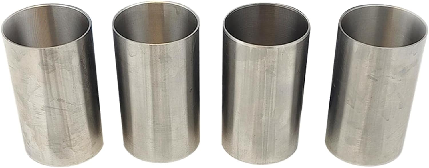 4PCS S4E2 Cylinder liner half-finished For Mitsubishi S4E2 Engine BD2G ...