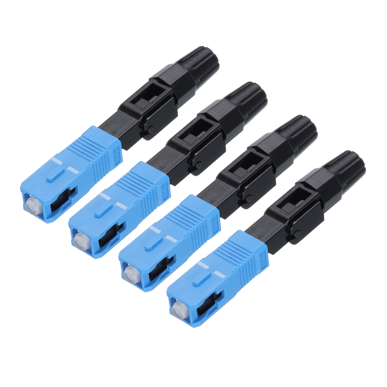 4PCS SC UPC Fiber Optic Quick Connector, Single Mode Embedded SC Fiber ...