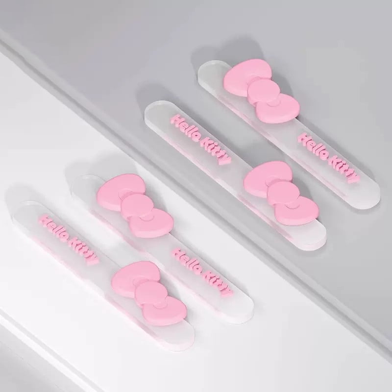 4PCS Sanrio Hello Kitty Kuromi Door Bumper Sticker Handle Rearview ...