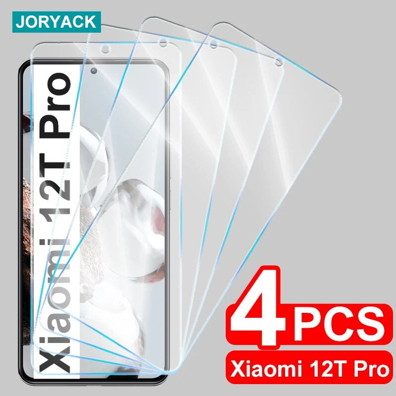 4PCS Screen Protector Tempered Glass For Xiaomi Mi 13T 12T Pro 12 Lite ...