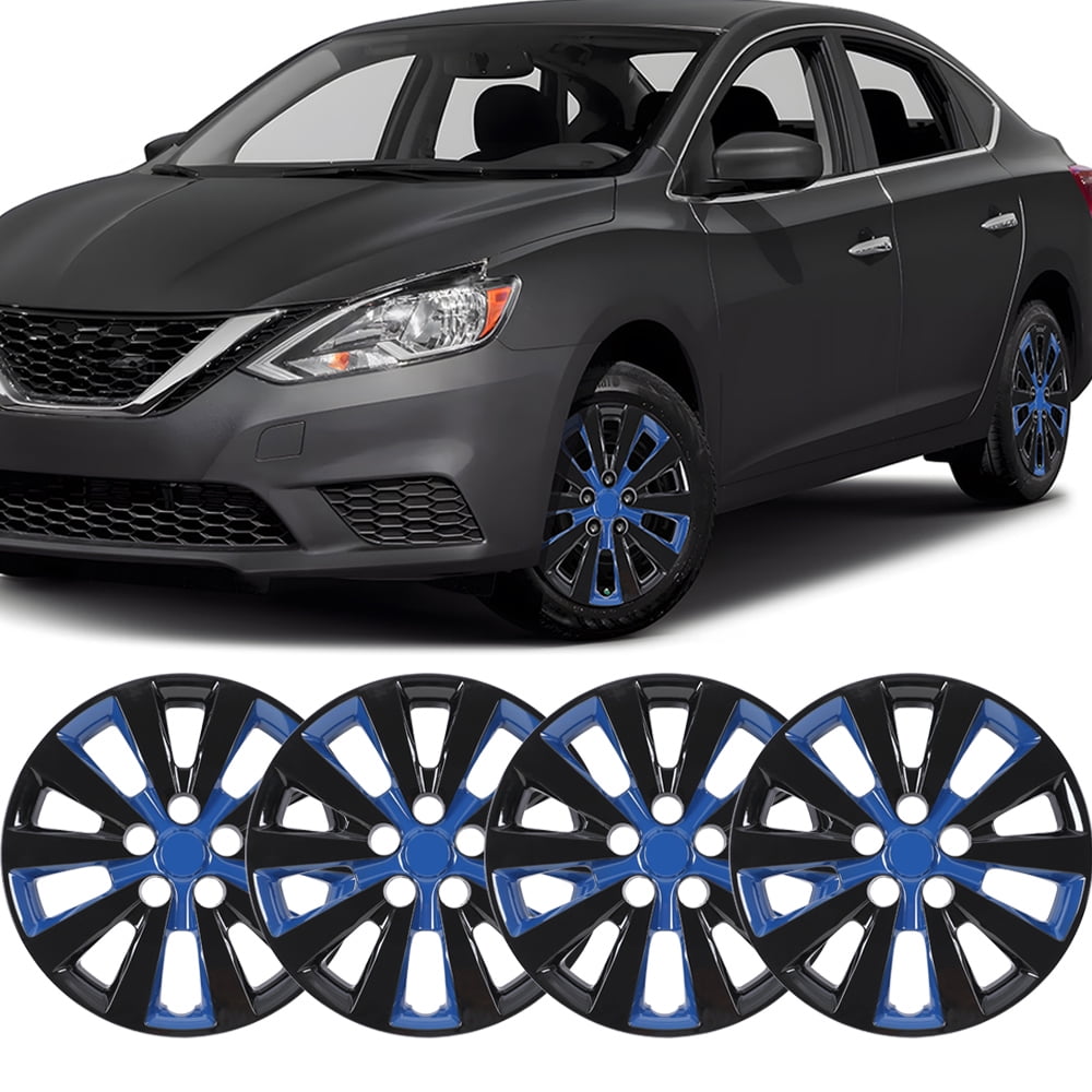 4PCS/Set 16" Hubcaps Compatible with 2013-2019 Nissan Sentra,Wheel Rim ...