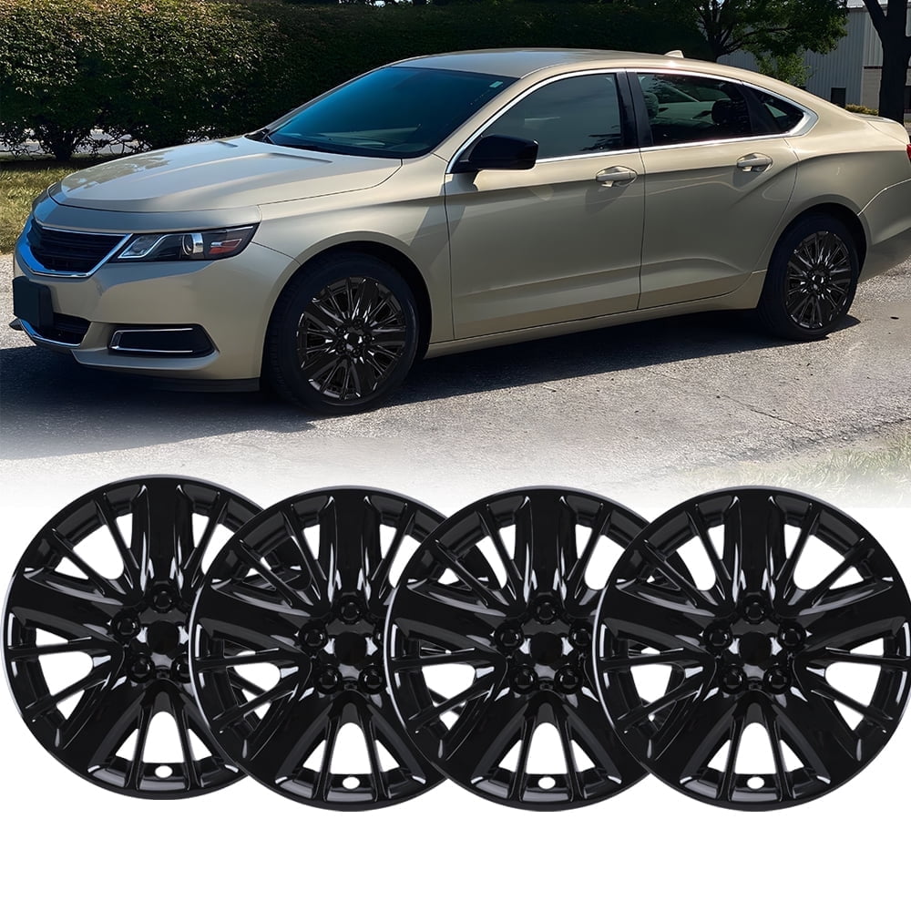 4PCS/Set 18" Steel Wheel Hubcaps for 2014-2020 Chevy Impala,Bolt-on ...