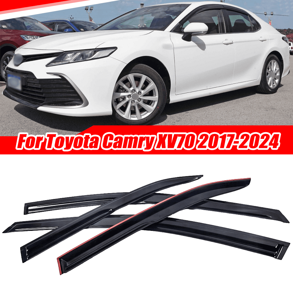 4PCS/Set In-Channel Wind Deflector for Toyota Camry XV70 2017-2024 ...