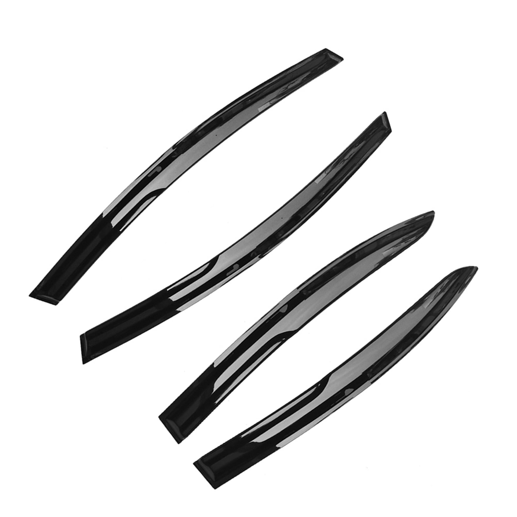 4PCS Side Window Vent Visor Sun Wind Rain Guard Deflectors Outside ...