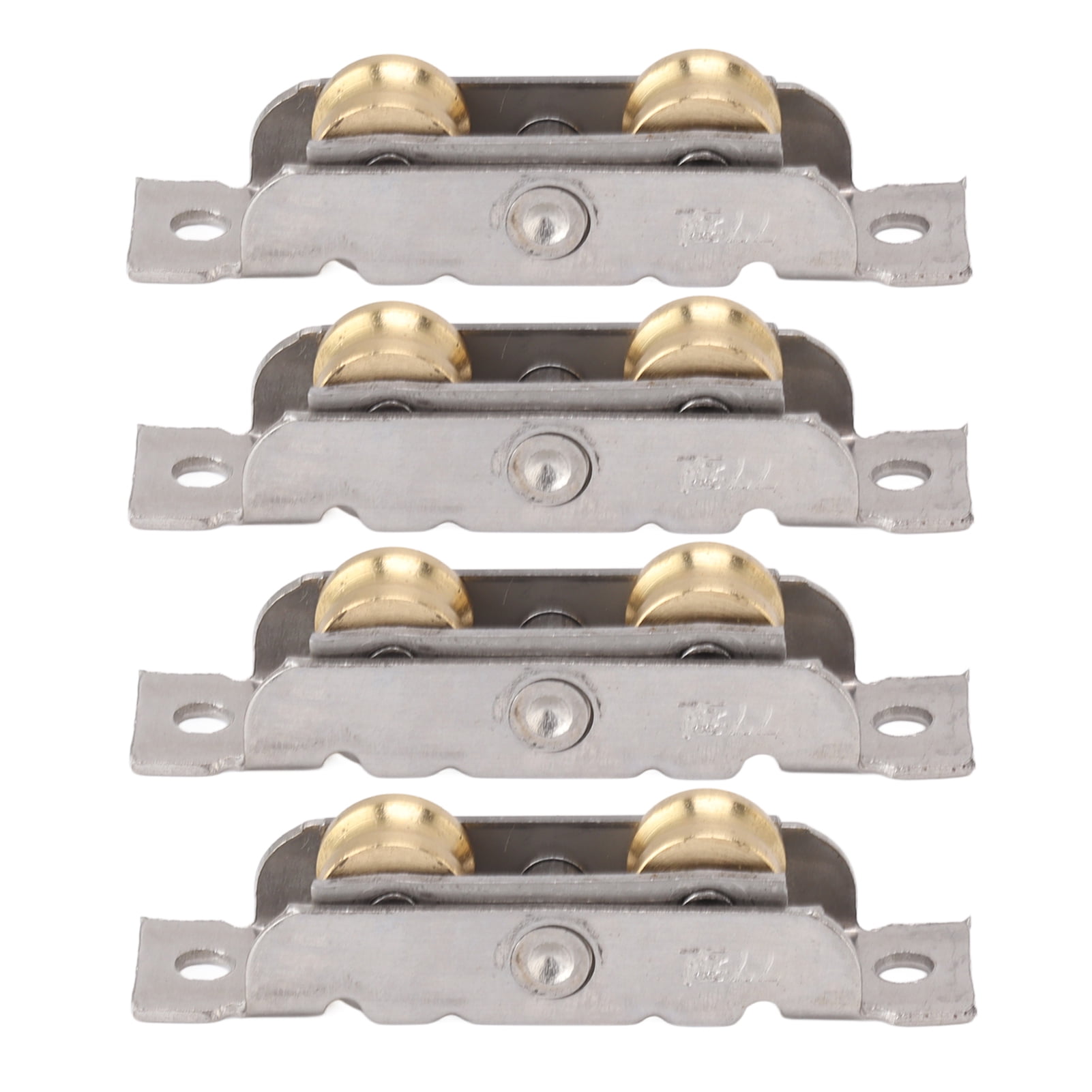 4PCS Sliding Patio Door Roller Assembly Stainless Steel Copper Ball ...