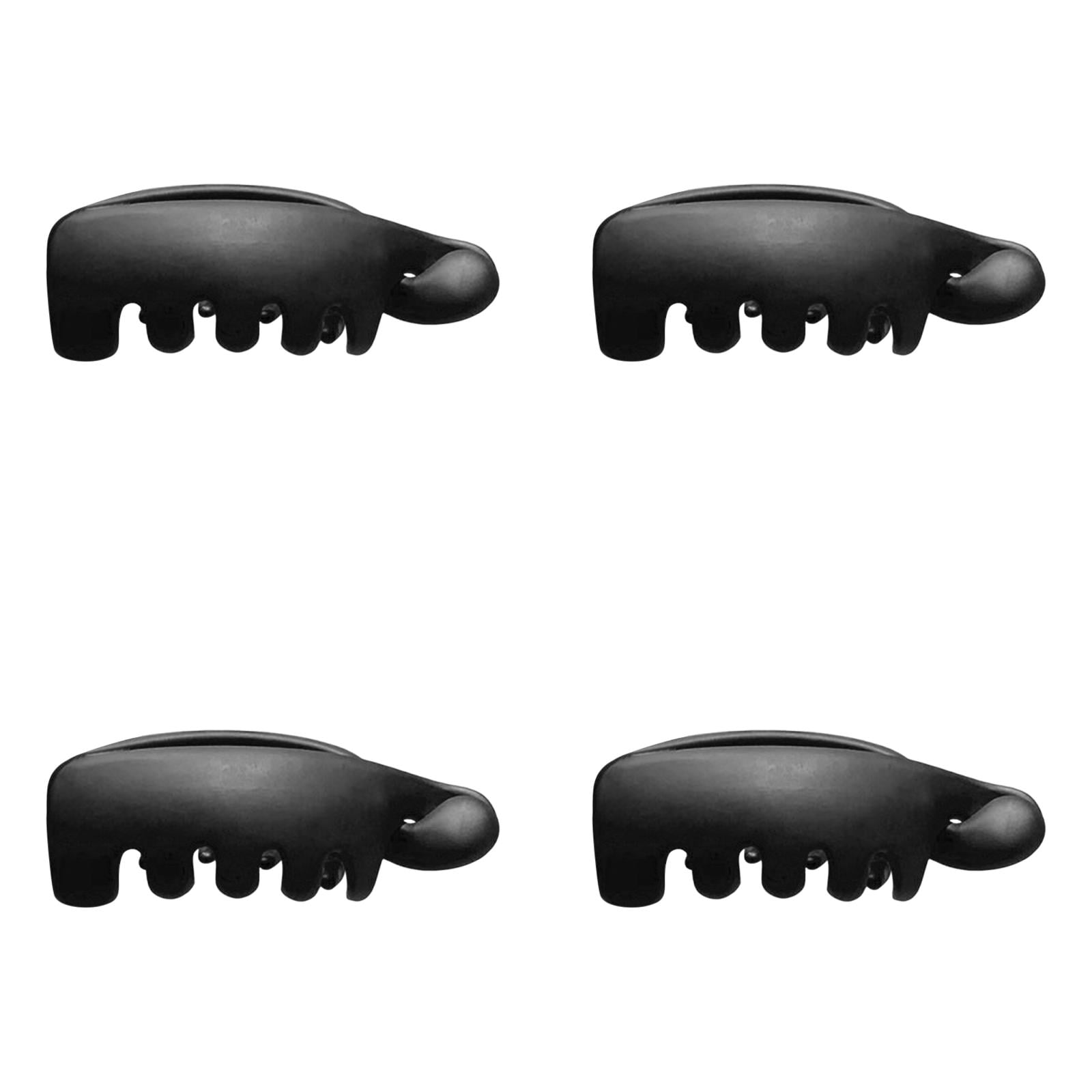 4PCS Small Banana Clips for Thin Hair Non Slip Shark Hair Clip for ...