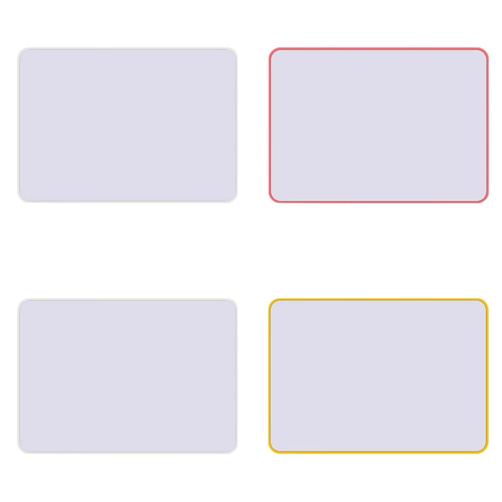 4PCS Small Board Mini White Board for Students, Double-Sided Portable ...