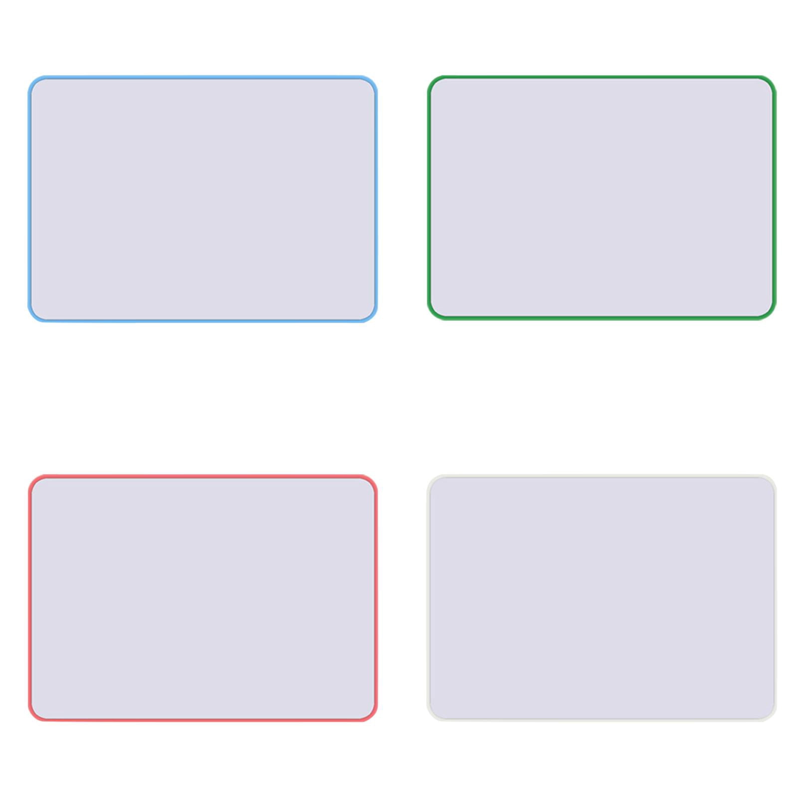 4PCS Small White Board Mini Whiteboard Small Board Board Lapboards ...
