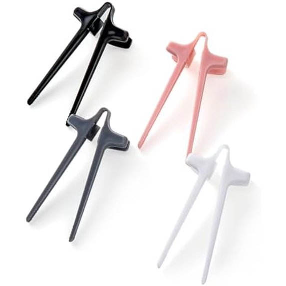 4PCS Snack Chopsticks Finger Chopsticks for Gamers Reusable Chopsticks ...