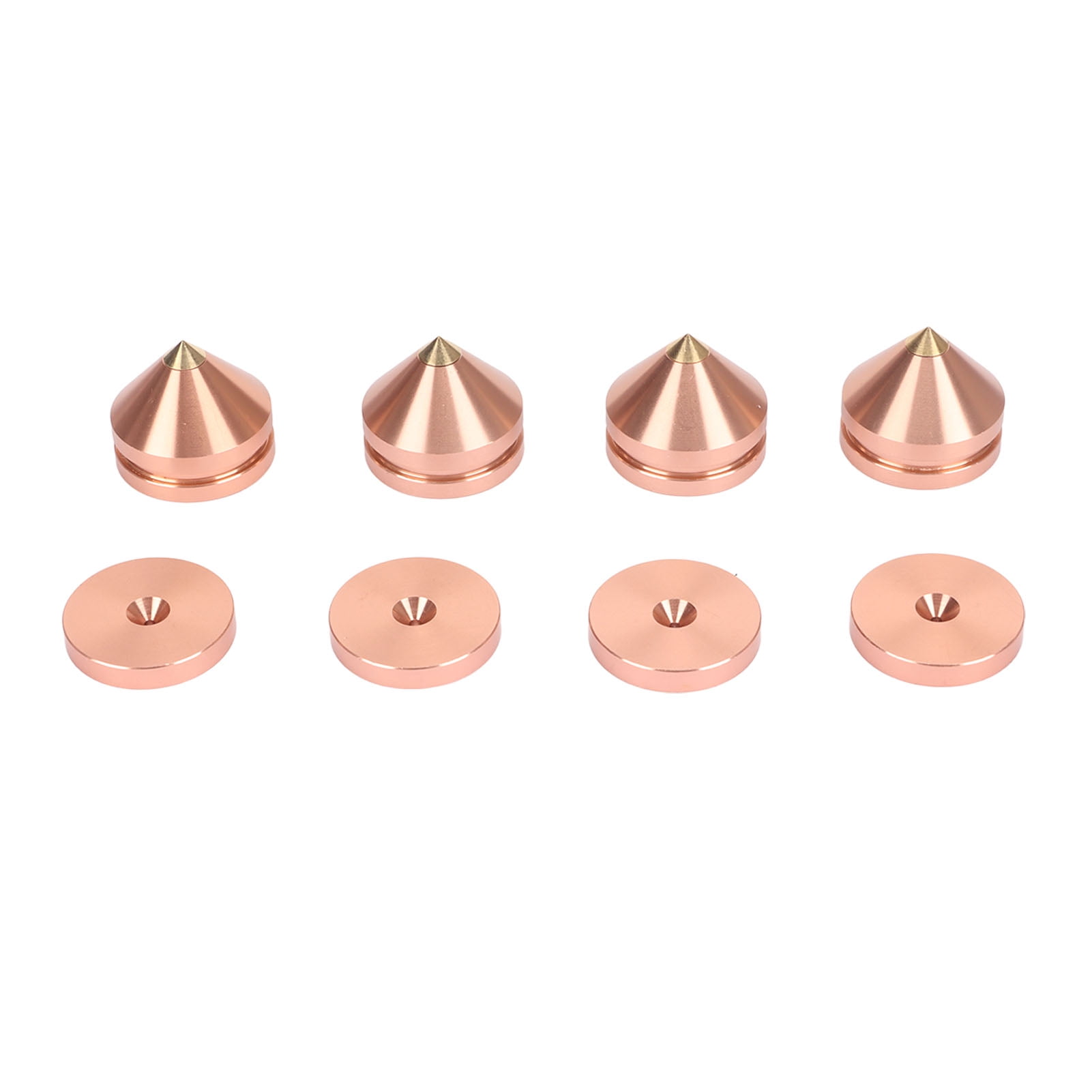 4PCS Speaker Isolation Feet Pad Shock Absorption Amplifier Spike ...