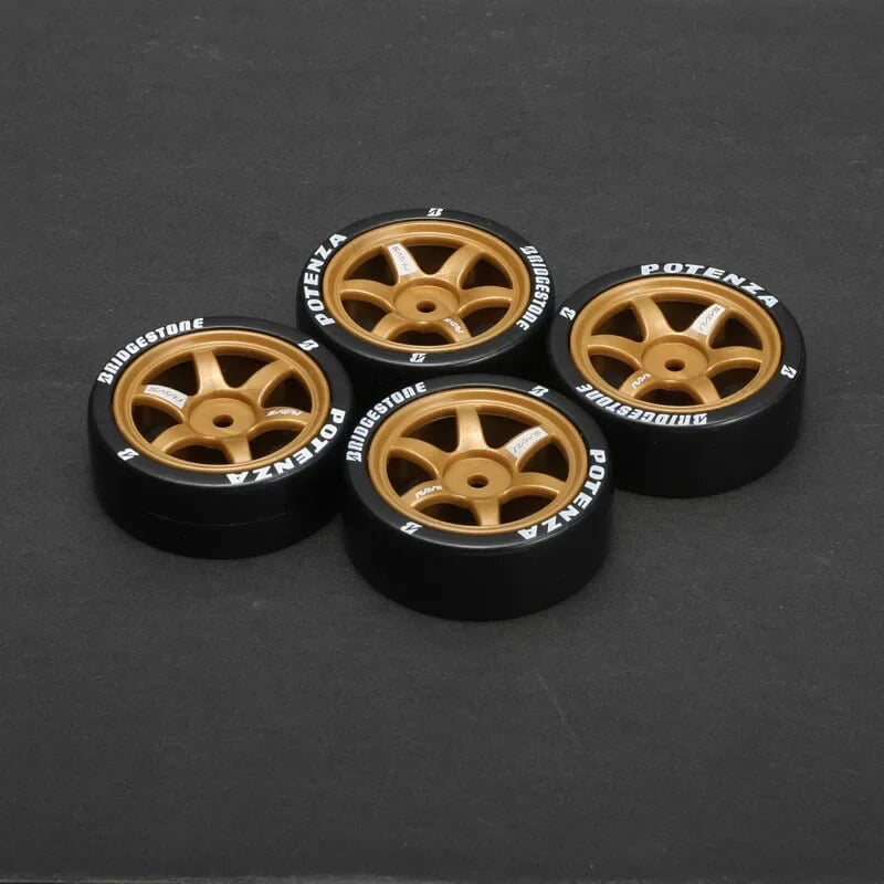 4PCS Sports Car High Speed Remote Control Wheel Hub Drift Racing ...